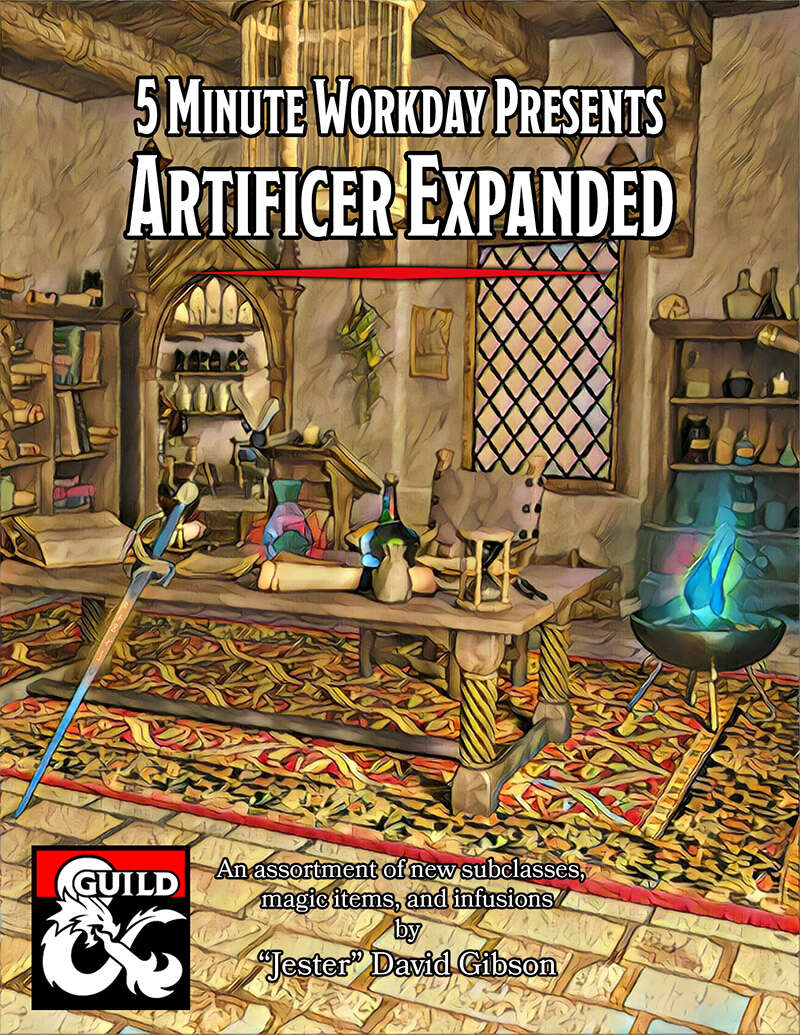 5MWD Presents Artificer Expanded - Dungeon Masters Guild | DriveThruRPG