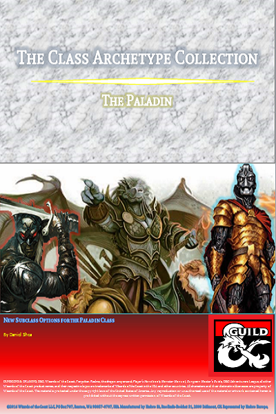 The Class Archetype Collection - The Paladin - Dungeon Masters Guild ...