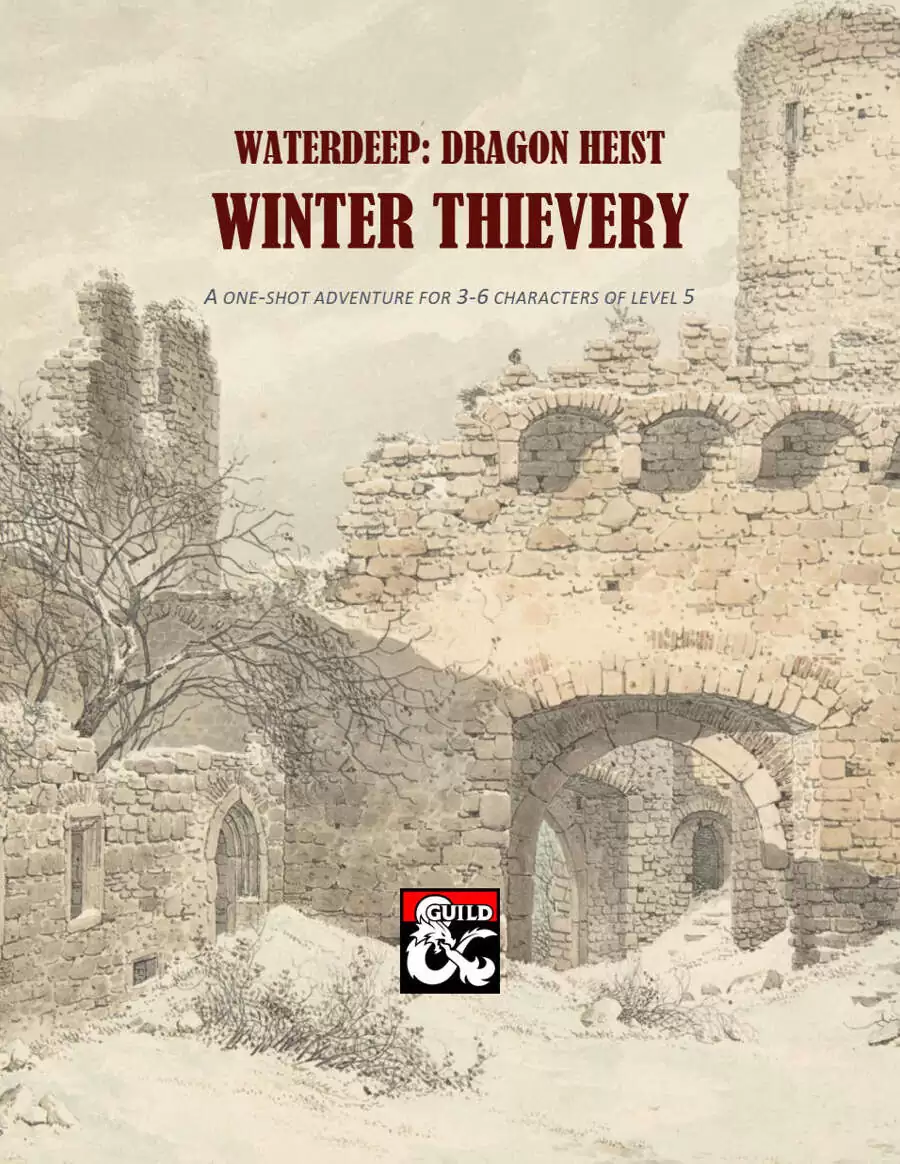 Waterdeep: Dragon Heist - Winter Thievery - Dungeon Masters Guild ...