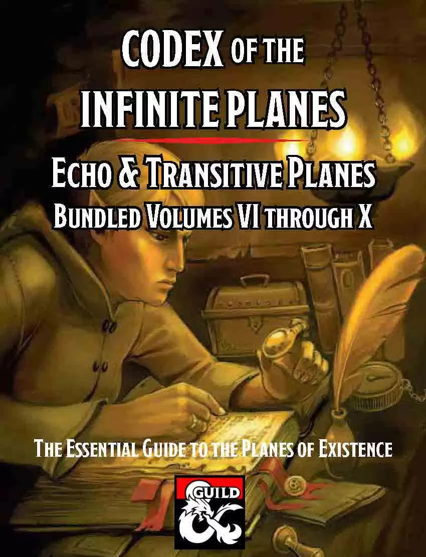 Codex of the Infinite Planes Transitive & Echo Planes [BUNDLE] - Dungeon Masters Guild ...