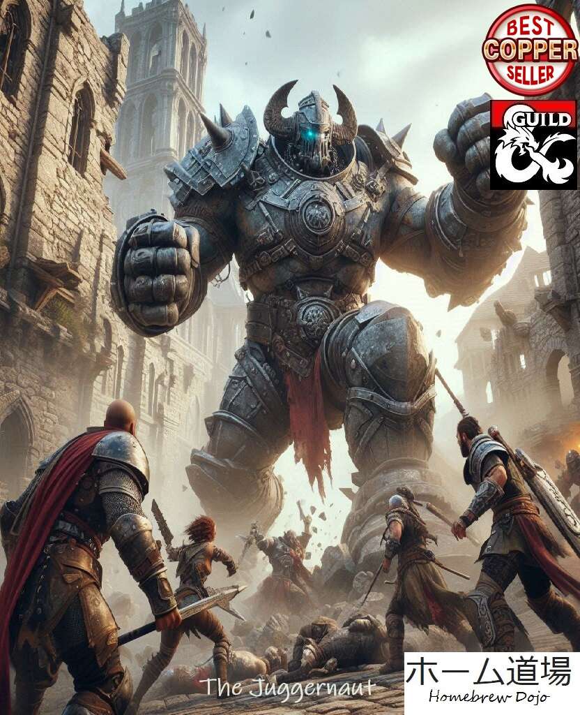 One Shot - The Juggernaut - Dungeon Masters Guild | DriveThruRPG