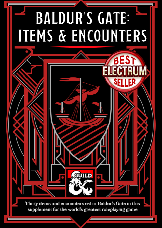 Baldur's Gate: Items & Encounters (5e) - Dungeon Masters Guild ...