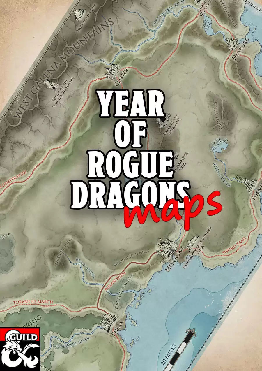 Map of Thar (Forgotten Realms) - Dungeon Masters Guild | DriveThruRPG