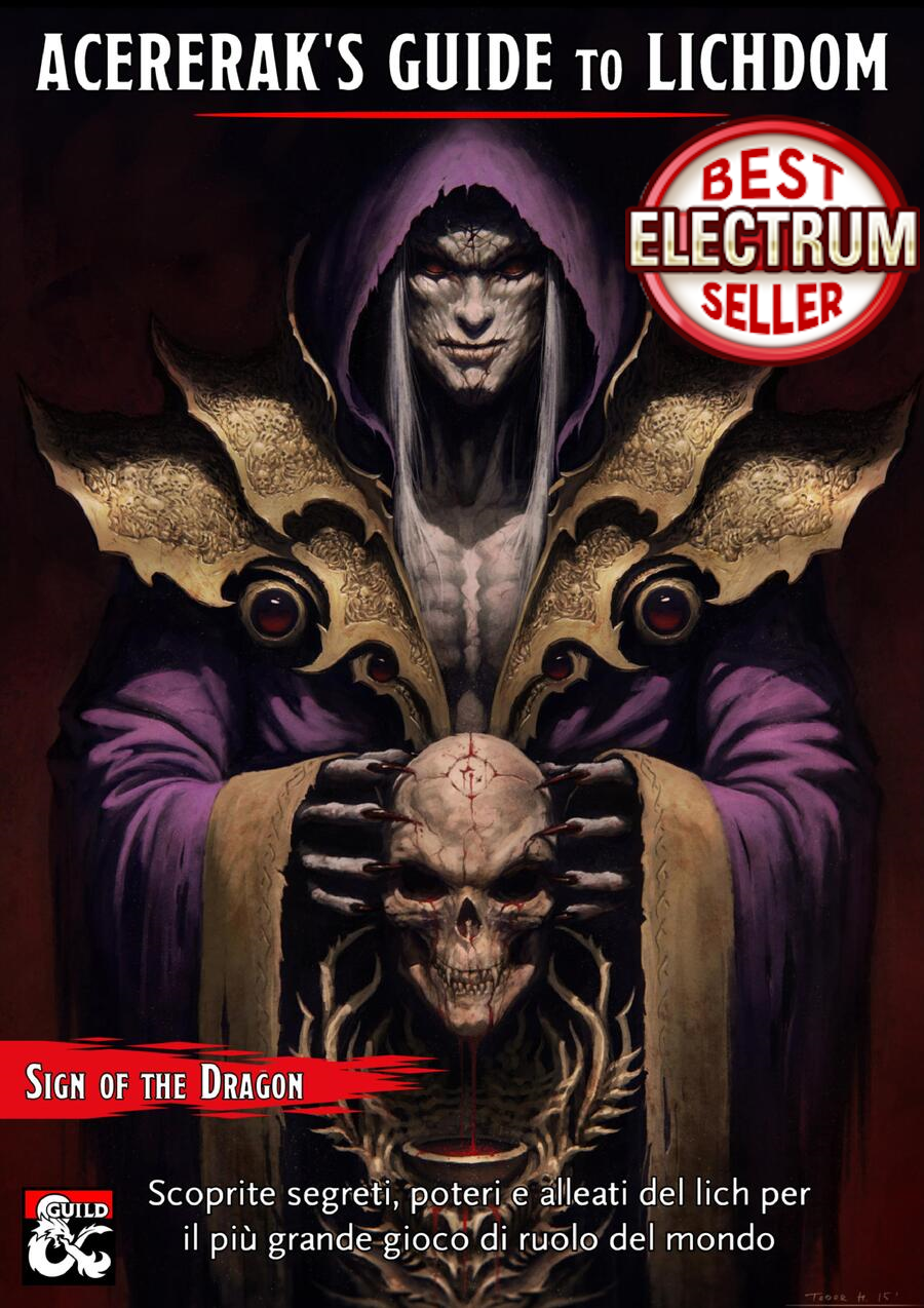 Acererak's Guide to Lichdom - Versione Italiana - Dungeon Masters Guild ...