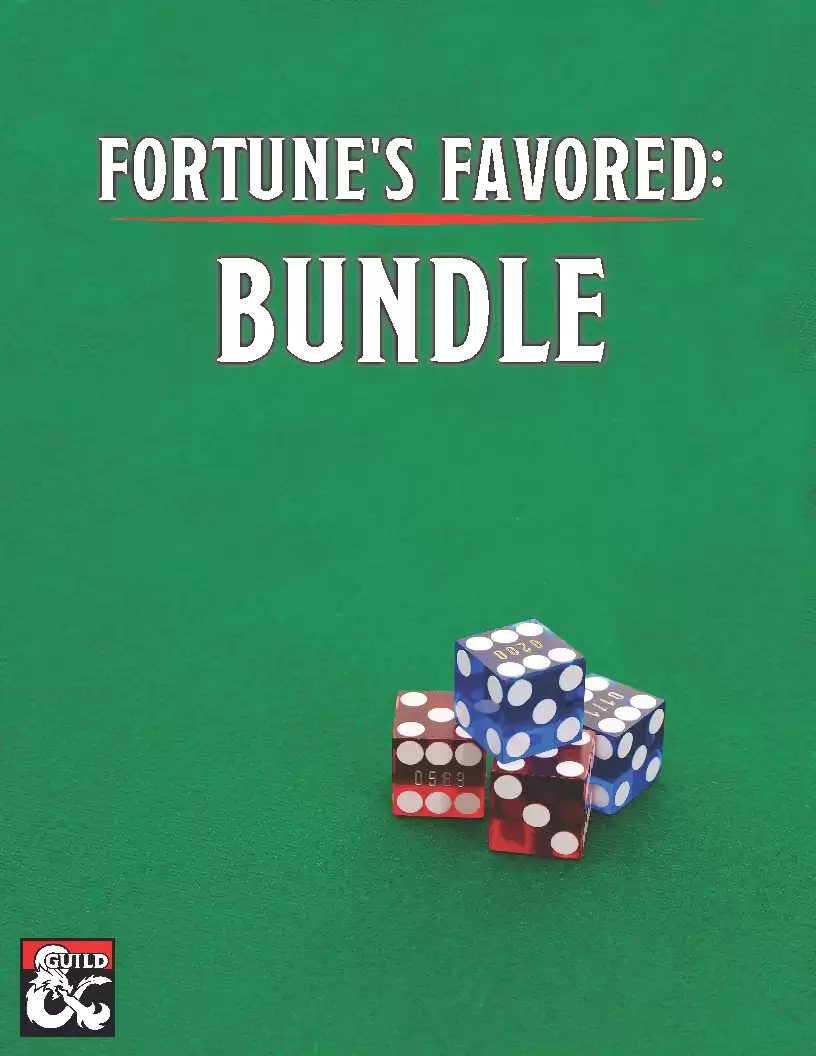 Fortune's Favored [BUNDLE] - Dungeon Masters Guild | DriveThruRPG