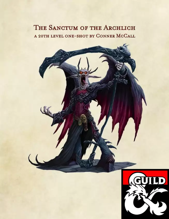 The Sanctum of the Archlich - Dungeon Masters Guild | DriveThruRPG