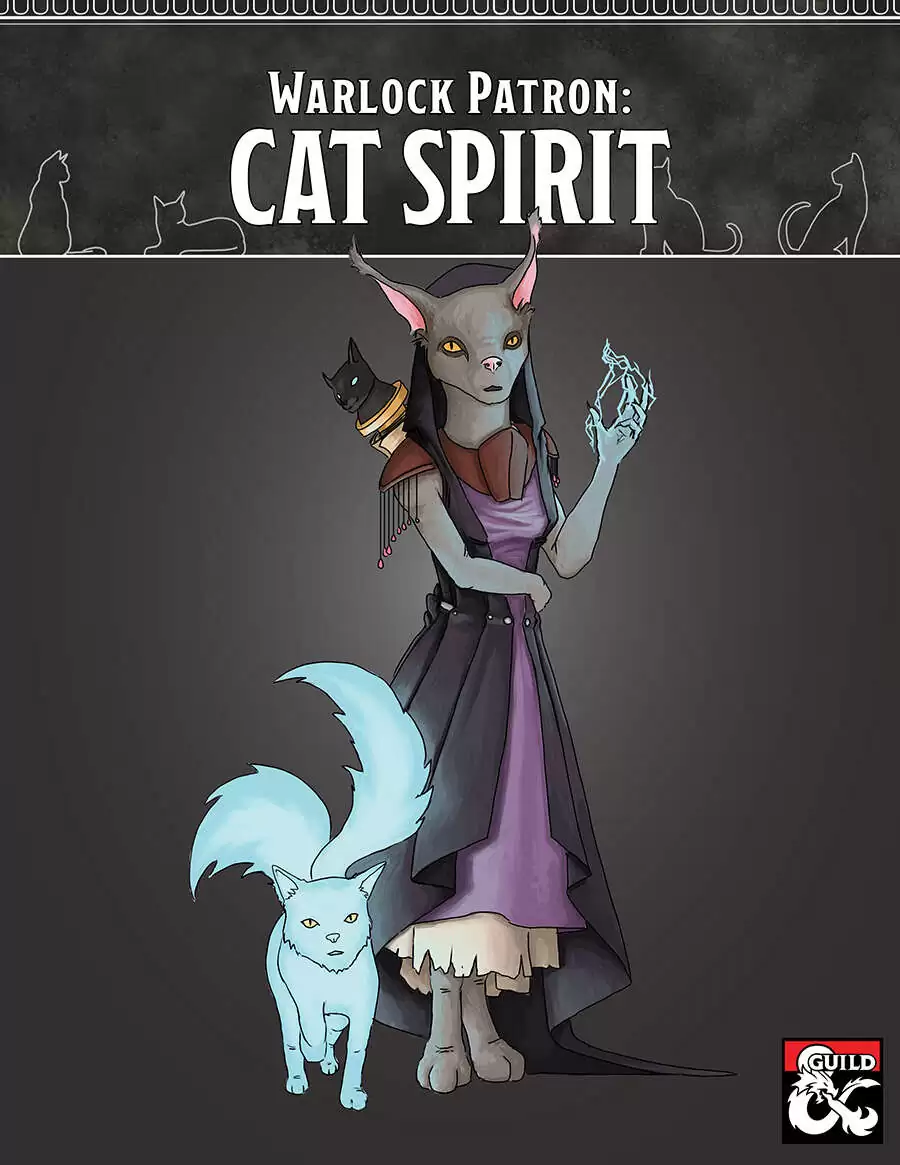 Warlock Patron: Spirit Cat - Dungeon Masters Guild | DriveThruRPG