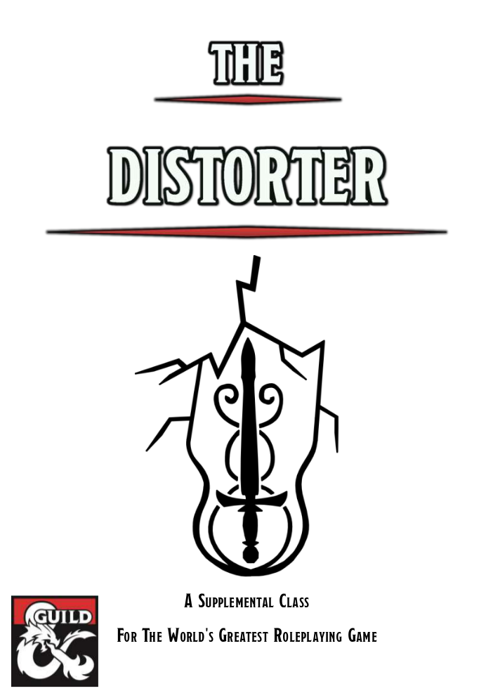 The Distorter - a supplemental character class - Dungeon Masters Guild ...