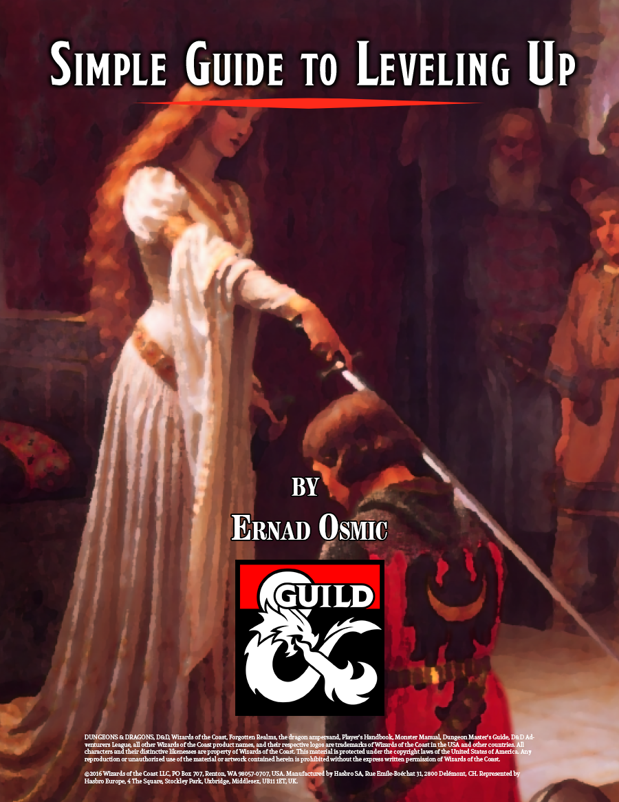 Simple Guide to Leveling Up - Dungeon Masters Guild | DriveThruRPG