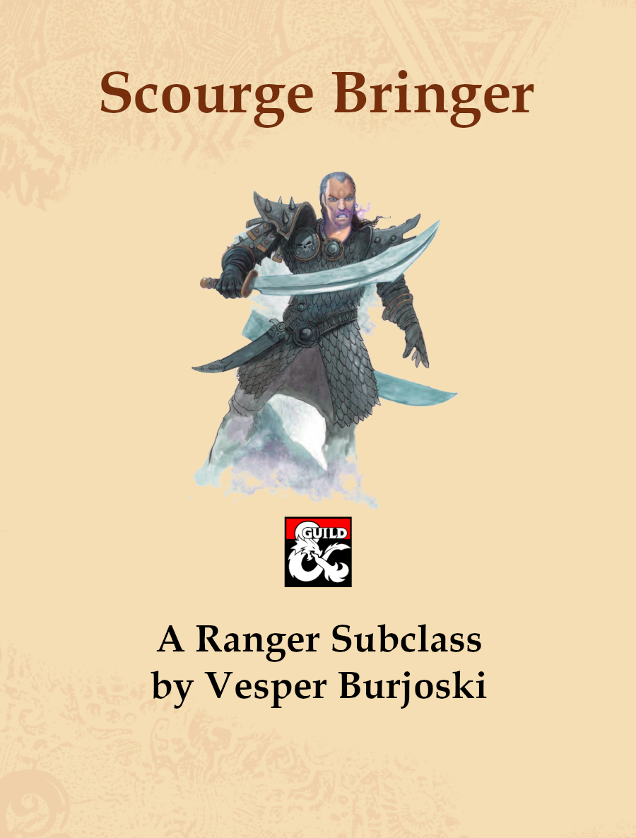 Scourge Bringer (5e Ranger Subclass) - Dungeon Masters Guild | DriveThruRPG