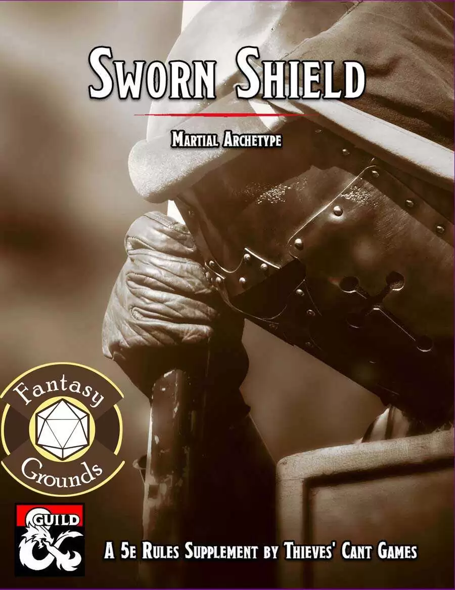 Martial Archetype: Sworn Shield (Fantasy Grounds) - Dungeon Masters ...