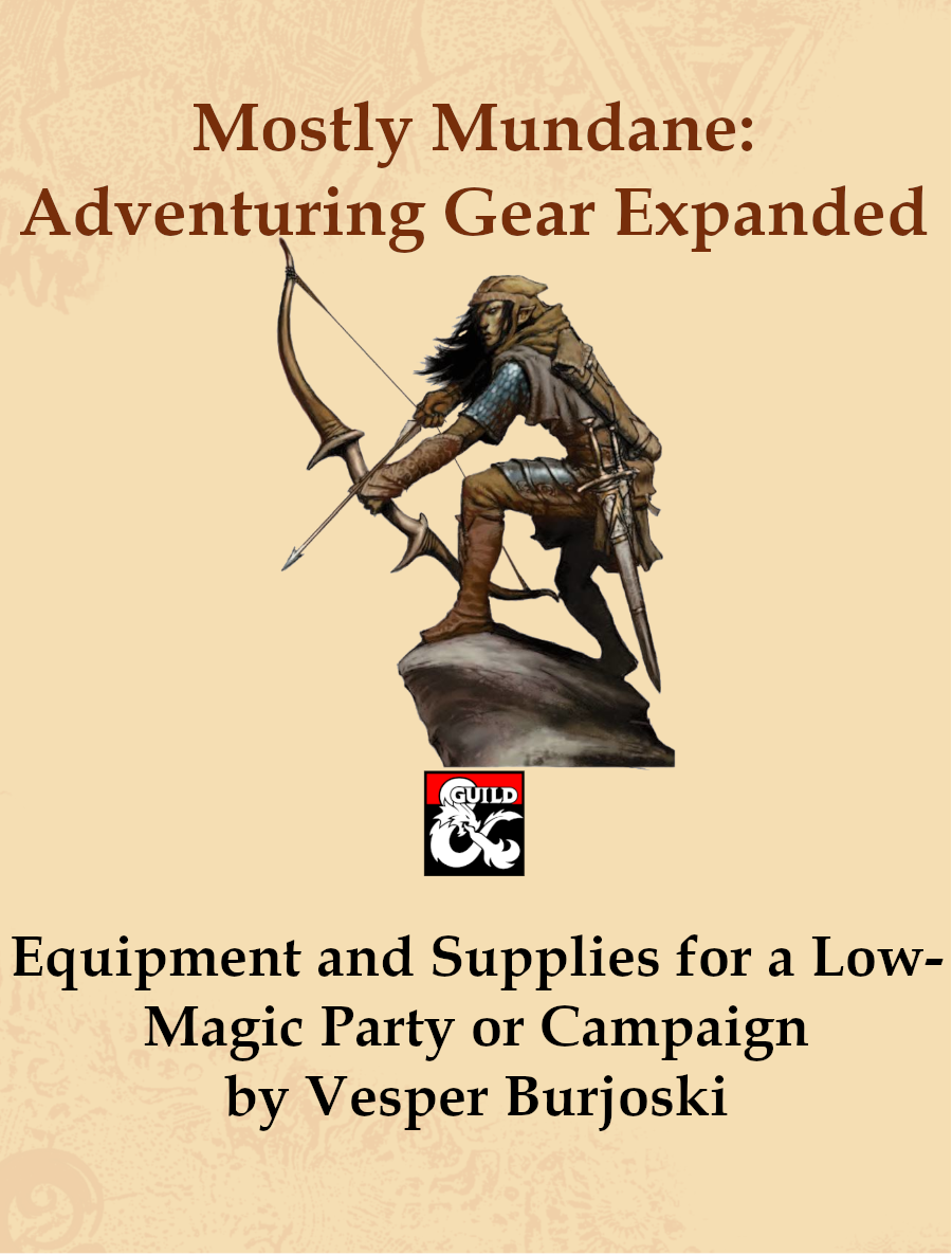 Mostly Mundane: Adventuring Gear Expanded - Dungeon Masters Guild | DriveThruRPG
