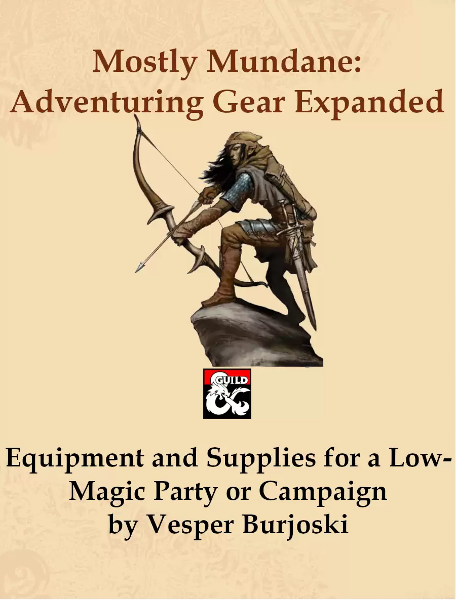 Mostly Mundane: Adventuring Gear Expanded - Dungeon Masters Guild | DriveThruRPG
