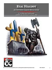 Dagger Master Character Build Guide - Dungeon Masters Guild | DriveThruRPG