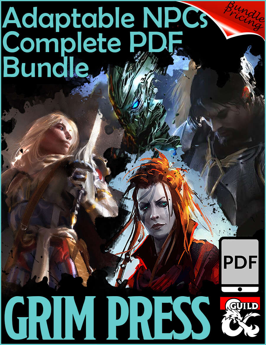 Adaptable NPCs: Complete PDF [BUNDLE] - Dungeon Masters Guild | DriveThruRPG