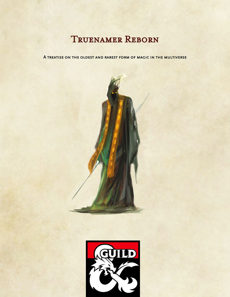 Truenamer Reborn (5e) - Dungeon Masters Guild | DriveThruRPG