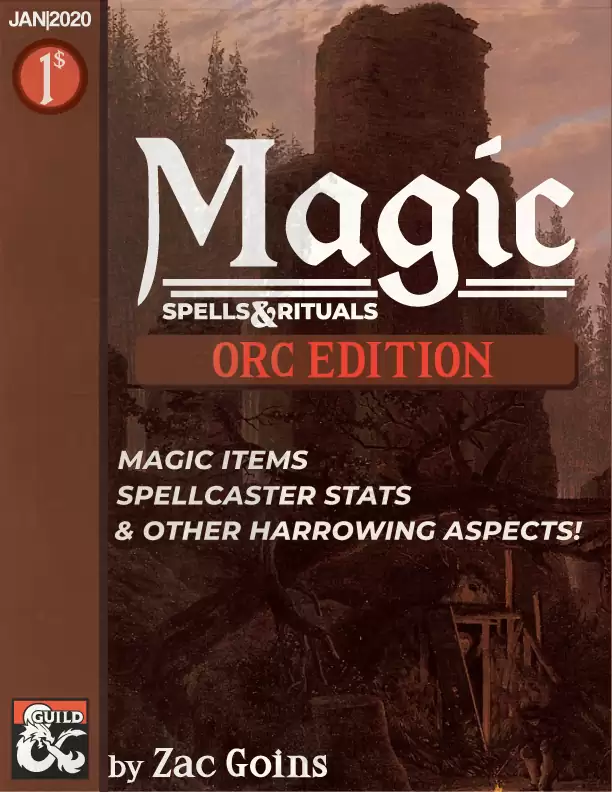 MAGIC: Orc Edition - Dungeon Masters Guild | DriveThruRPG