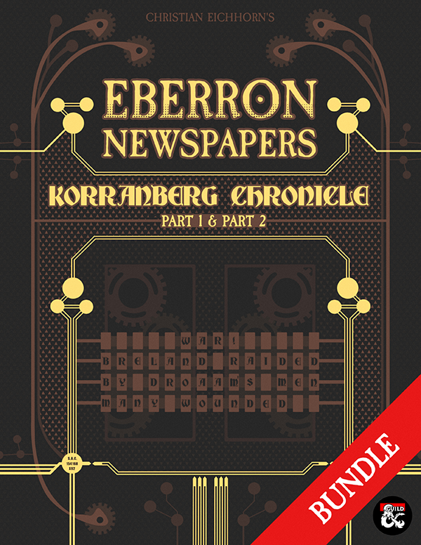 Eberron Newspapers: Korranberg Chronicle Bundle [BUNDLE] - Dungeon ...