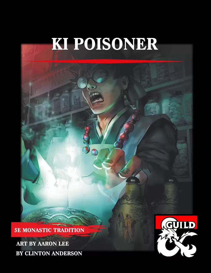 Ki Poisoner - Dungeon Masters Guild | DriveThruRPG