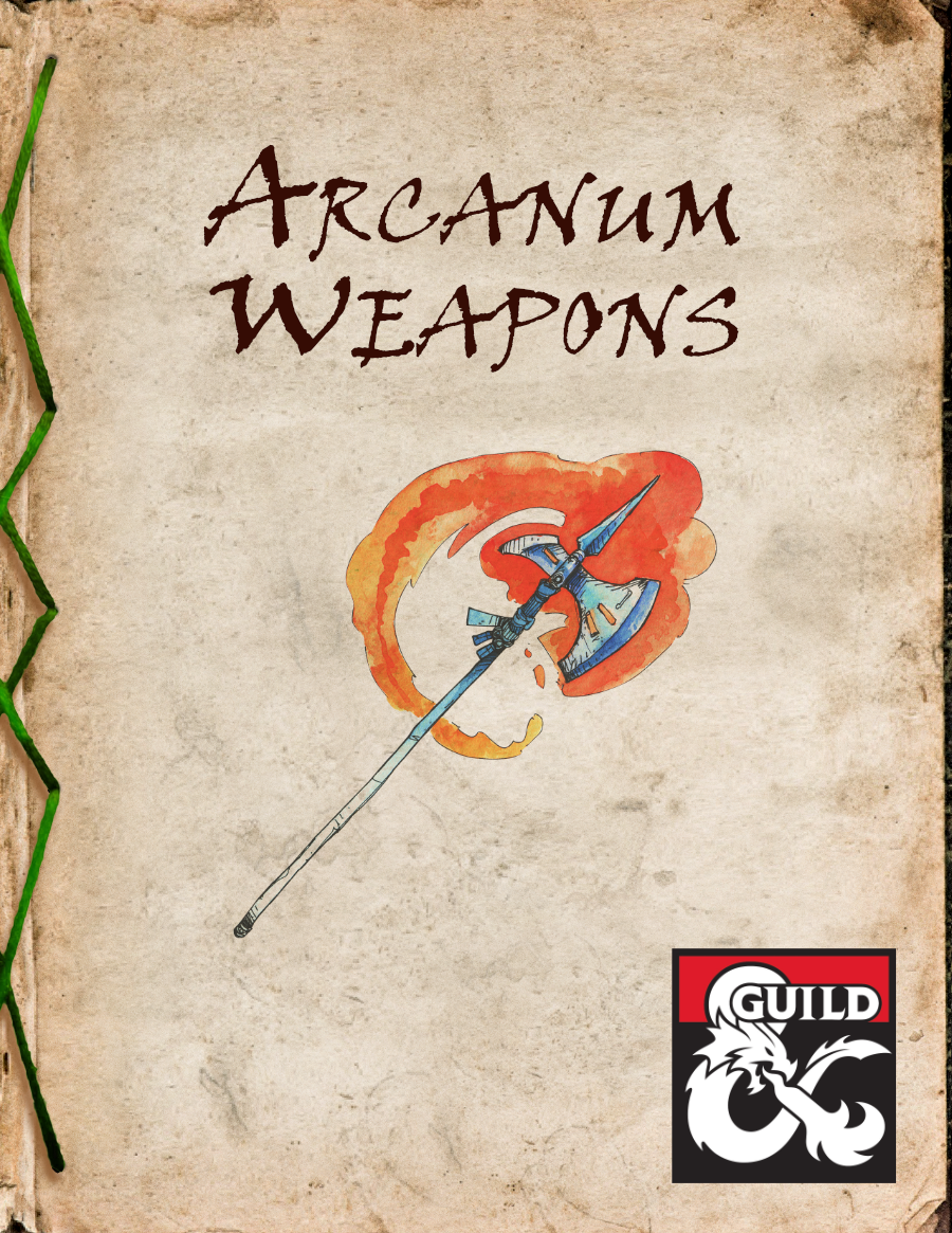Arcanum Weapons - Dungeon Masters Guild | DriveThruRPG