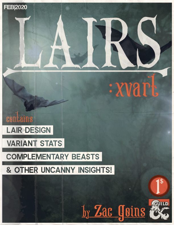 Lairs: Xvart - Dungeon Masters Guild | DriveThruRPG