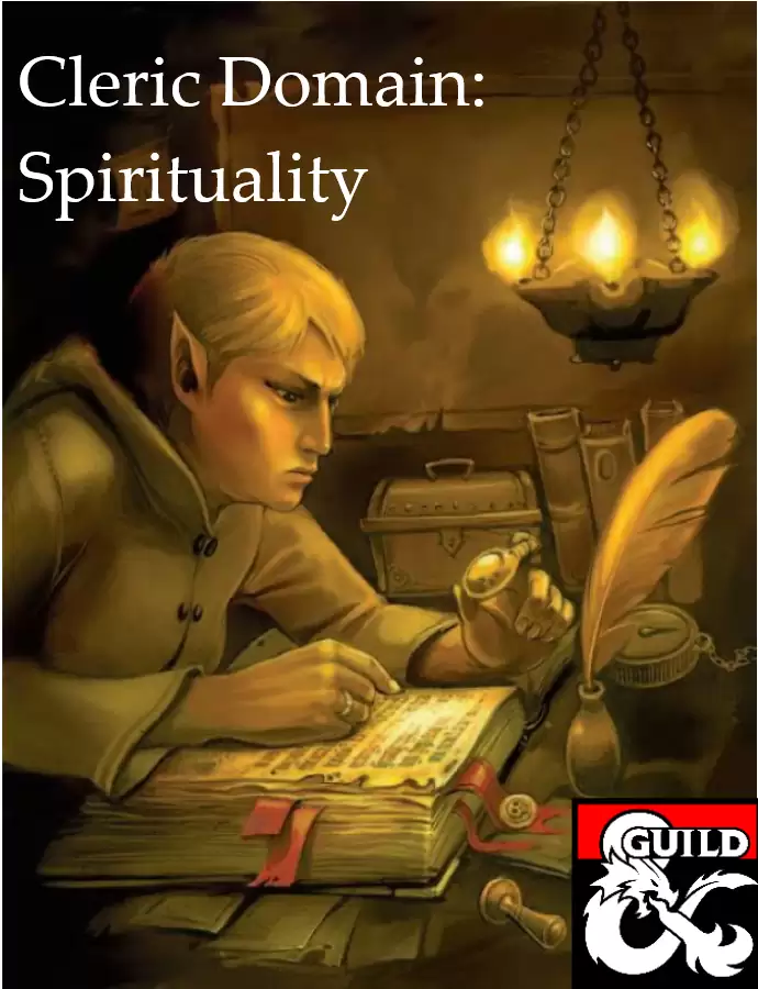 Cleric: Spirituality Domain - Dungeon Masters Guild | DriveThruRPG