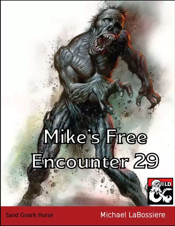 Mike's Free Encounter #29: Sand Gnark Horse - Dungeon Masters Guild ...