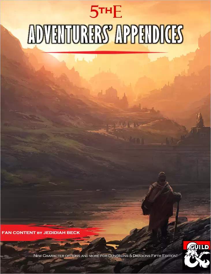 Adventurers' Appendices: New Character Options and More - Dungeon ...
