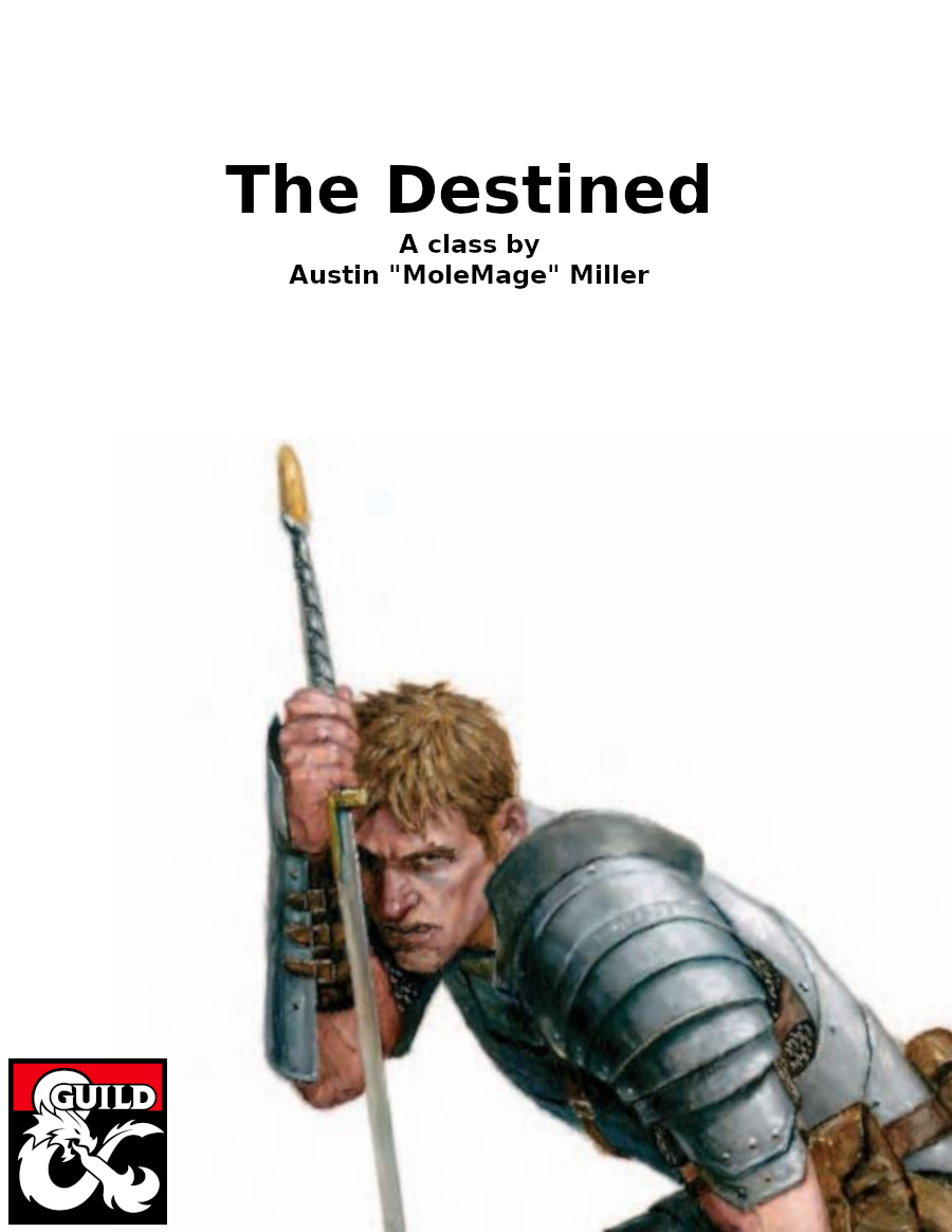 Class: The Destined - Dungeon Masters Guild | DriveThruRPG