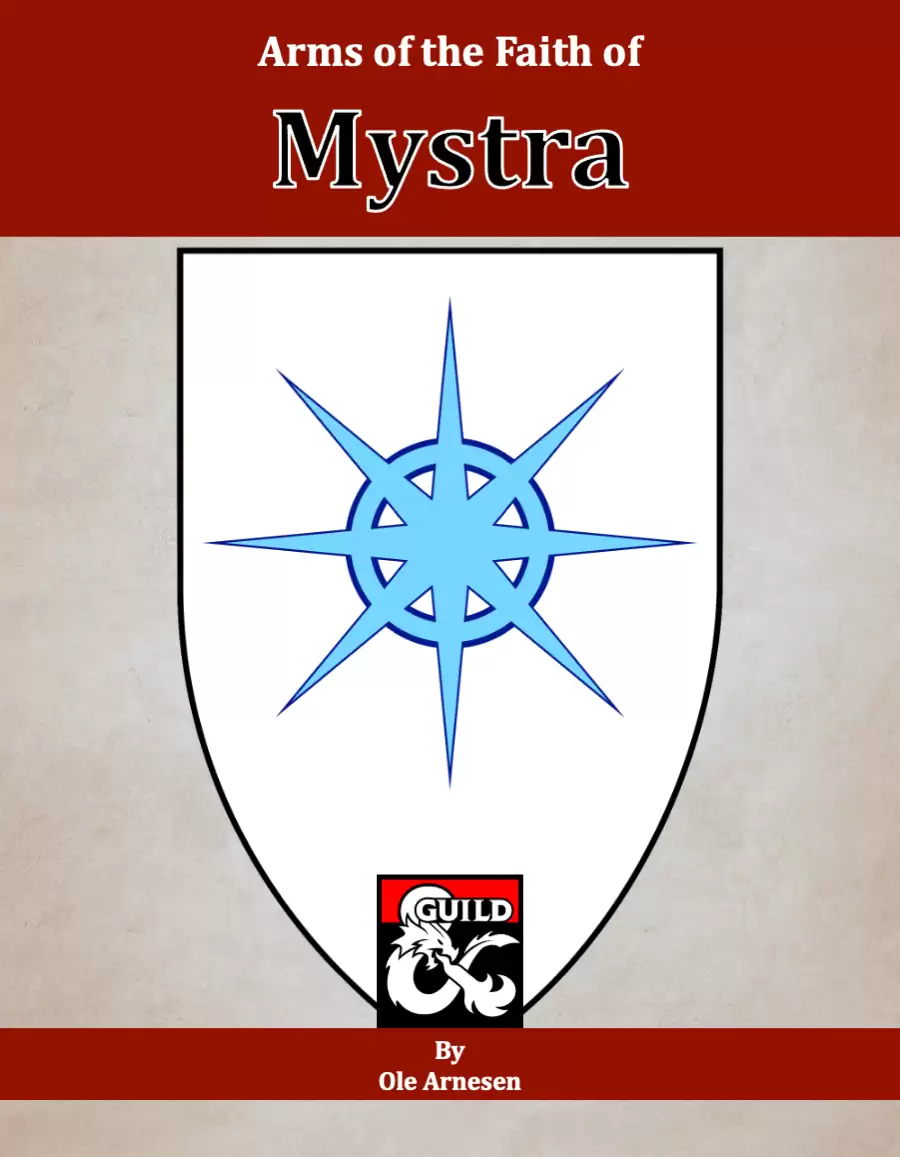 Arms of the Faith of Mystra - Dungeon Masters Guild | DriveThruRPG