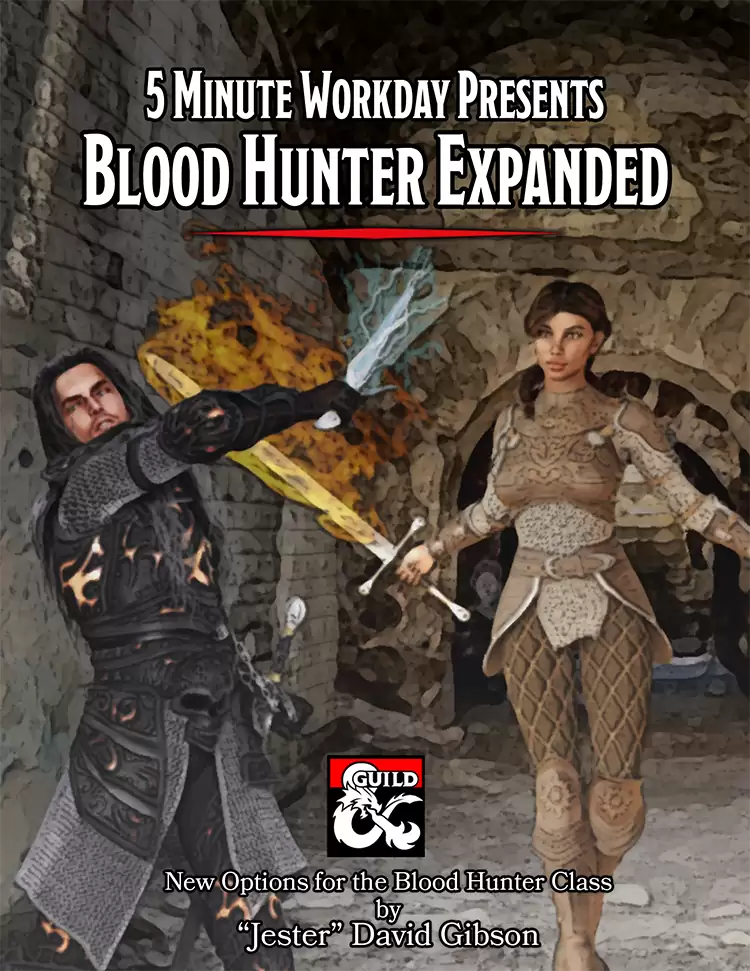 Blood Hunter Expanded - Dungeon Masters Guild | DriveThruRPG