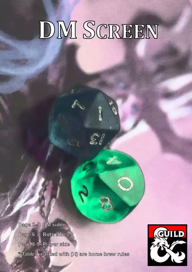 DM Screen - Dungeon Masters Guild | DriveThruRPG