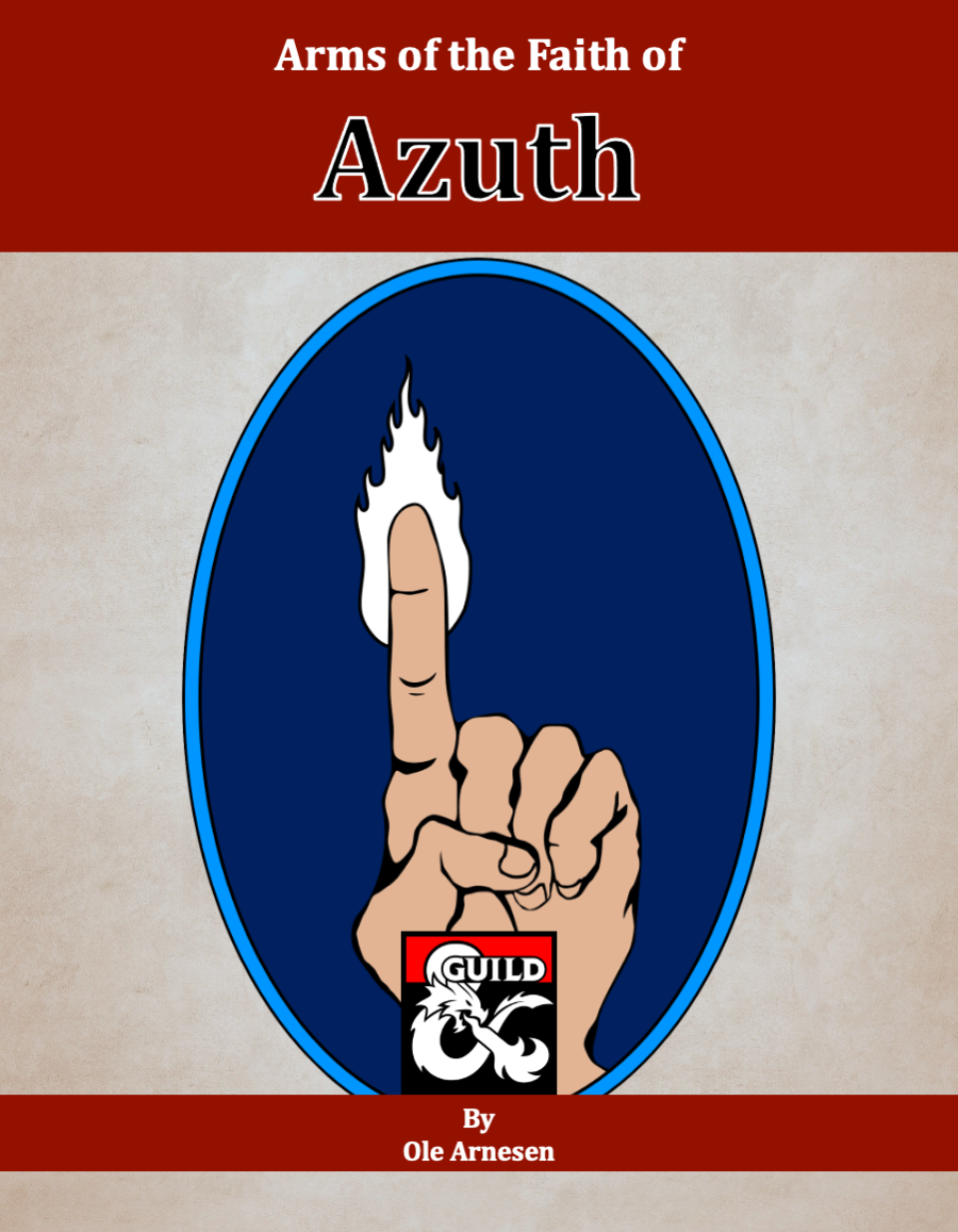 Arms of the Faith of Azuth - Dungeon Masters Guild | DriveThruRPG