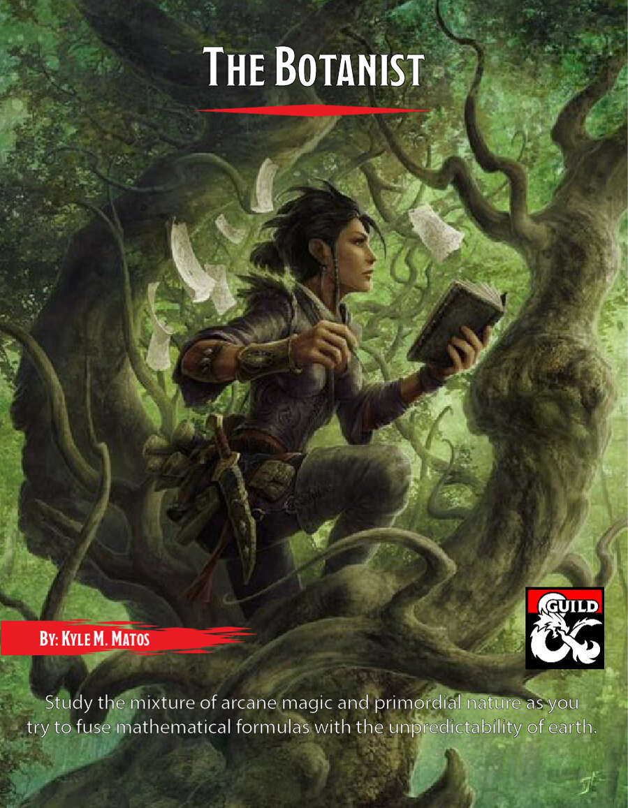 The Botanist - an Artificer Sub-Class - Dungeon Masters Guild ...