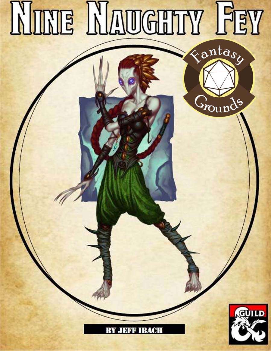 Nine Naughty Fey (Fantasy Grounds) - Dungeon Masters Guild | DriveThruRPG