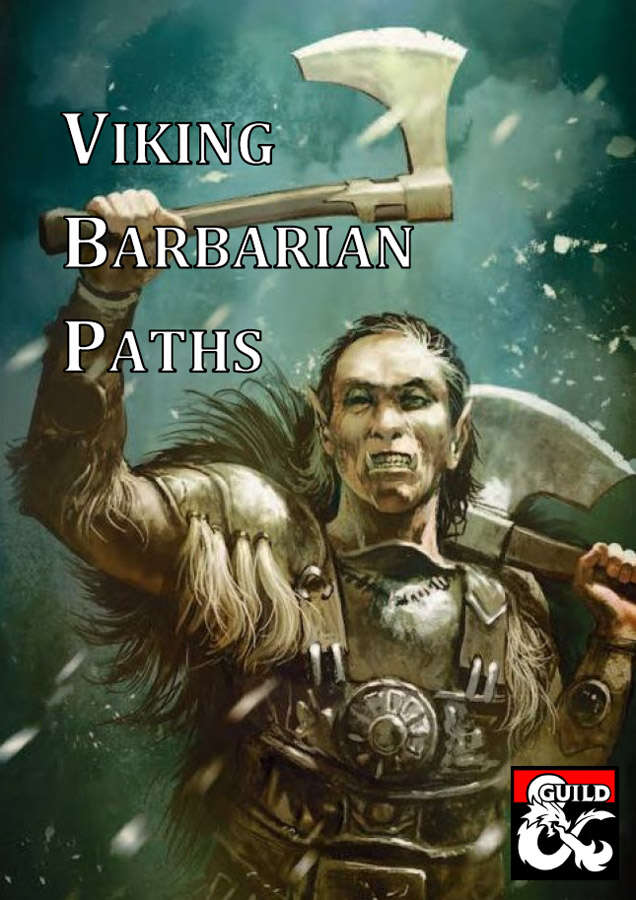 Viking Barbarian Paths - Dungeon Masters Guild | DriveThruRPG