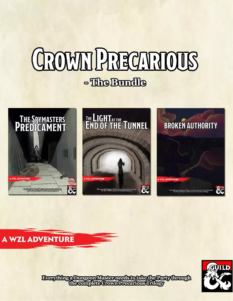 Crown Precarious Trilogy Bundle - Dungeon Masters Guild | DriveThruRPG