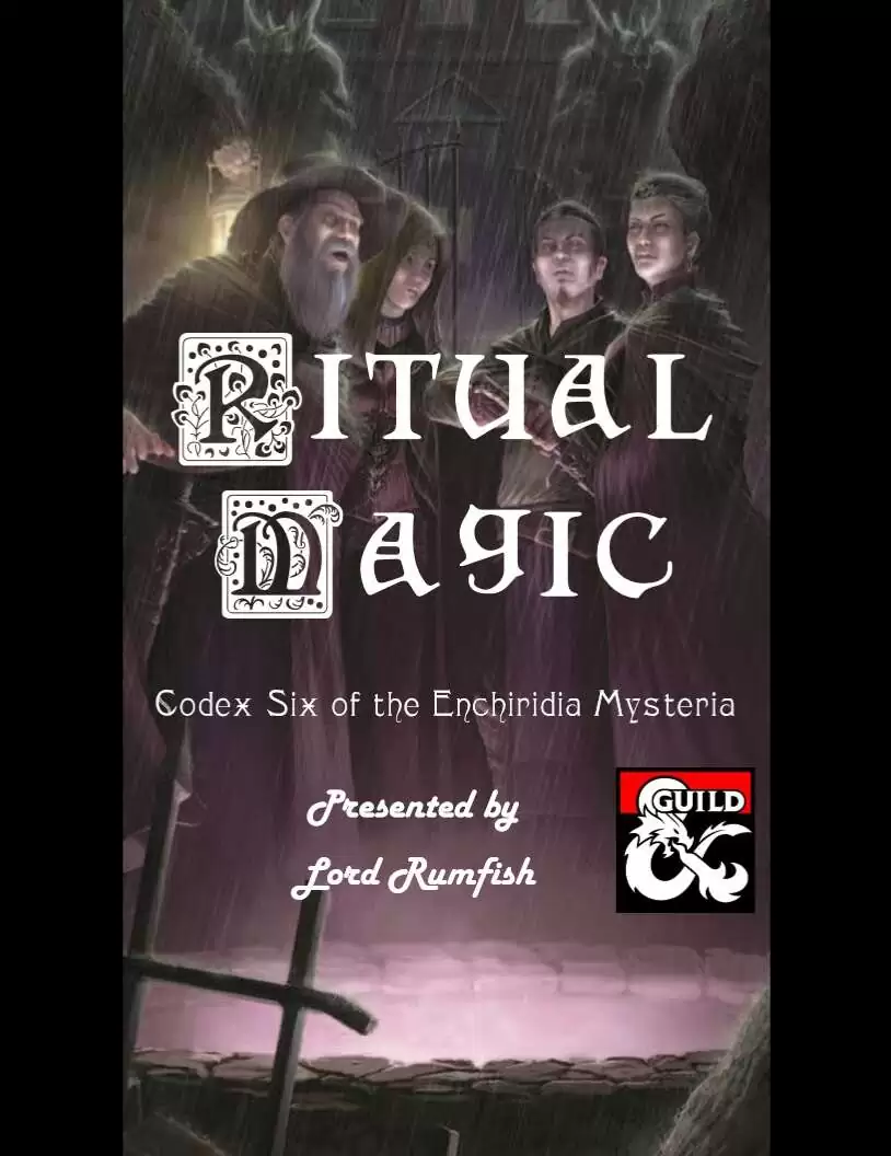 Ritual Magic (Codex Six of the Enchiridia Mysteria) - Dungeon Masters ...