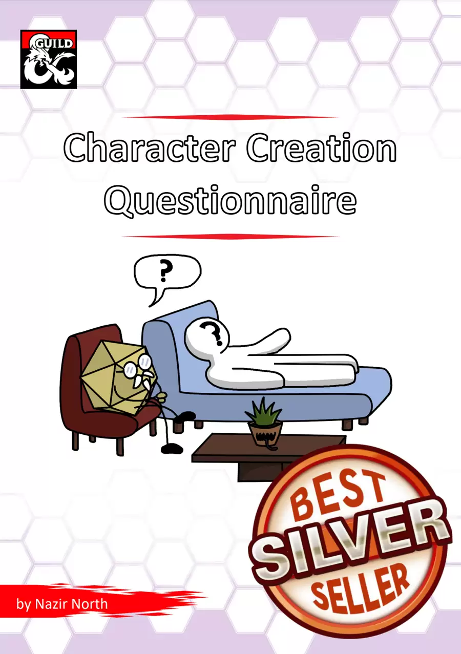 Character Creation Questionnaire - Dungeon Masters Guild | DriveThruRPG
