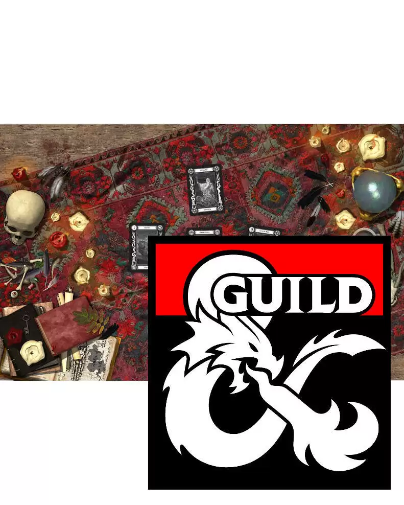 Fortune Teller Table (VTT Map Asset Background) - Dungeon Masters Guild ...