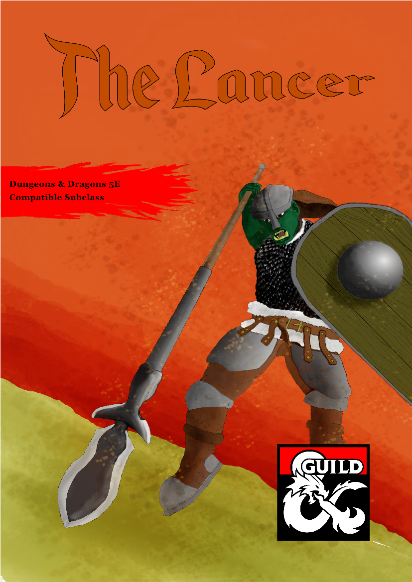 The Lancer Archetype - Dungeon Masters Guild | DriveThruRPG