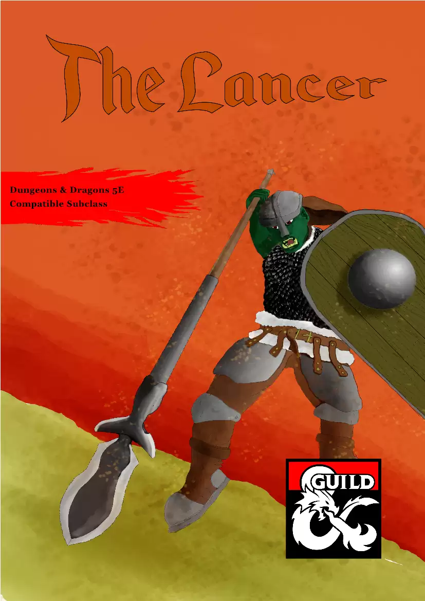 The Lancer Archetype - Dungeon Masters Guild | DriveThruRPG
