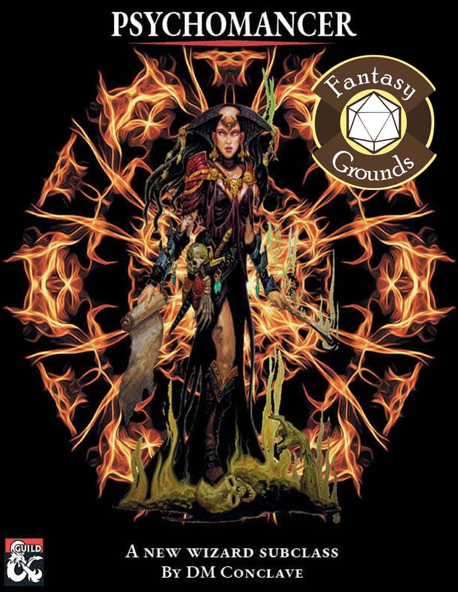 Psychomancer (Fantasy Grounds) - Dungeon Masters Guild | DriveThruRPG