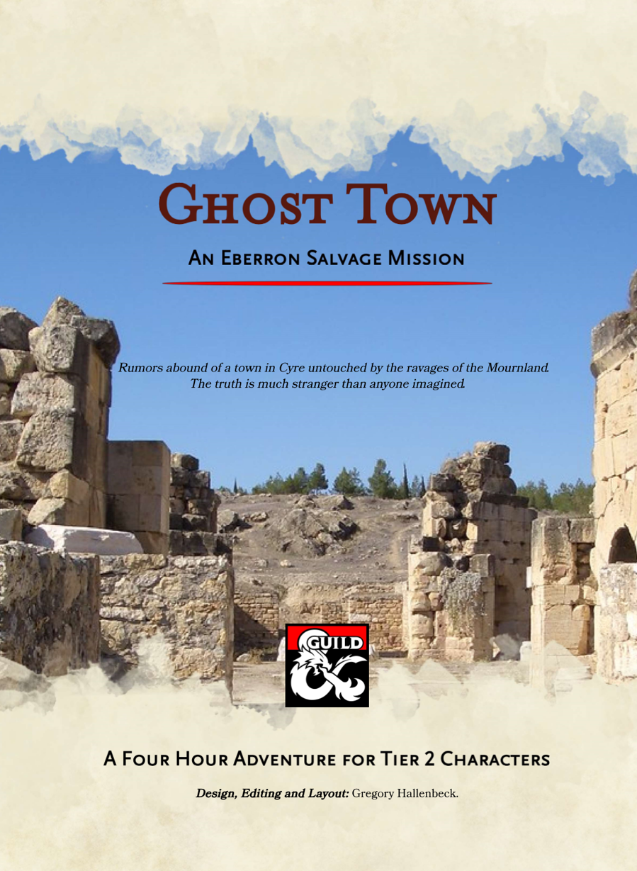 Ghost Town - Dungeon Masters Guild | DriveThruRPG