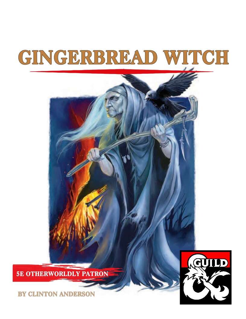 Gingerbread Witch - Dungeon Masters Guild | DriveThruRPG
