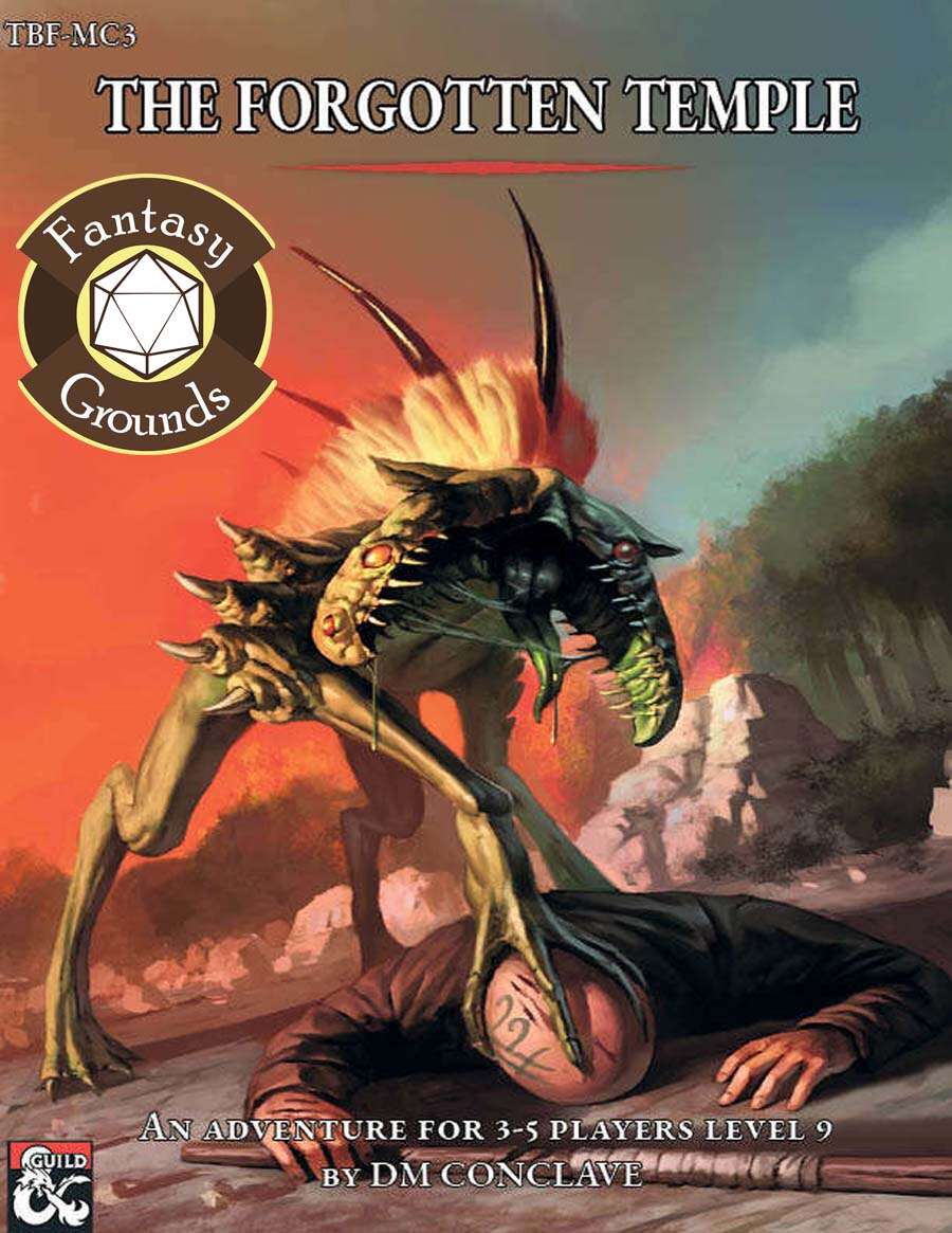 The Forgotten Temple (Fantasy Grounds) - Dungeon Masters Guild ...