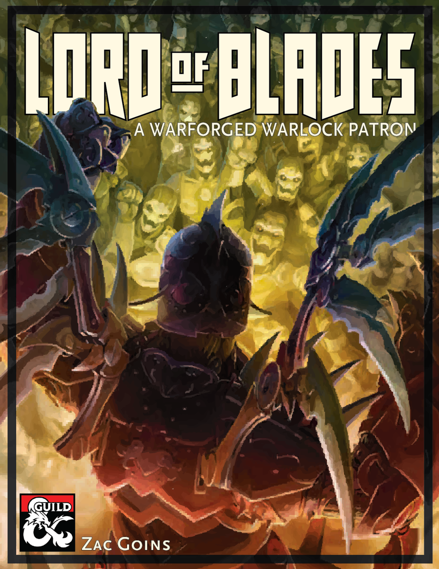 Warlock Patron: The Lord of Blades - Dungeon Masters Guild | DriveThruRPG