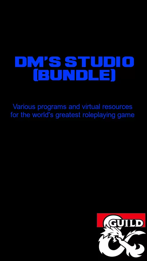 DM's Studio [BUNDLE] - Dungeon Masters Guild | DriveThruRPG