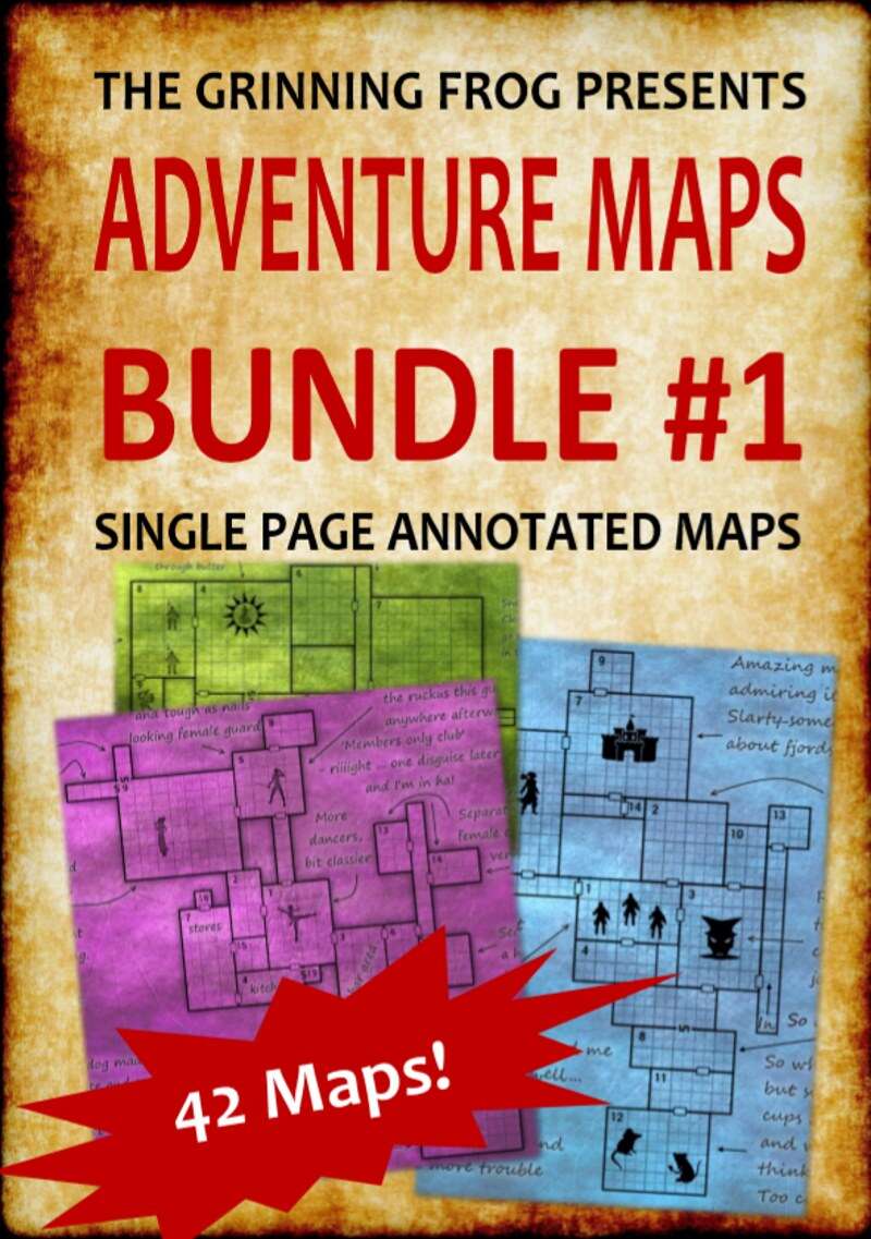 Daily Adventure Map Bundle - Dungeon Masters Guild | DriveThruRPG