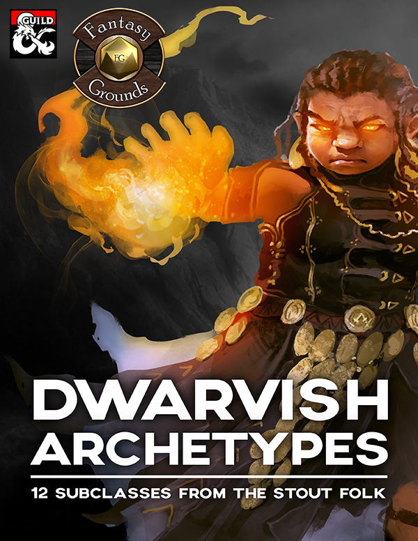 Dwarvish Archetypes (Fantasy Grounds) - Dungeon Masters Guild ...